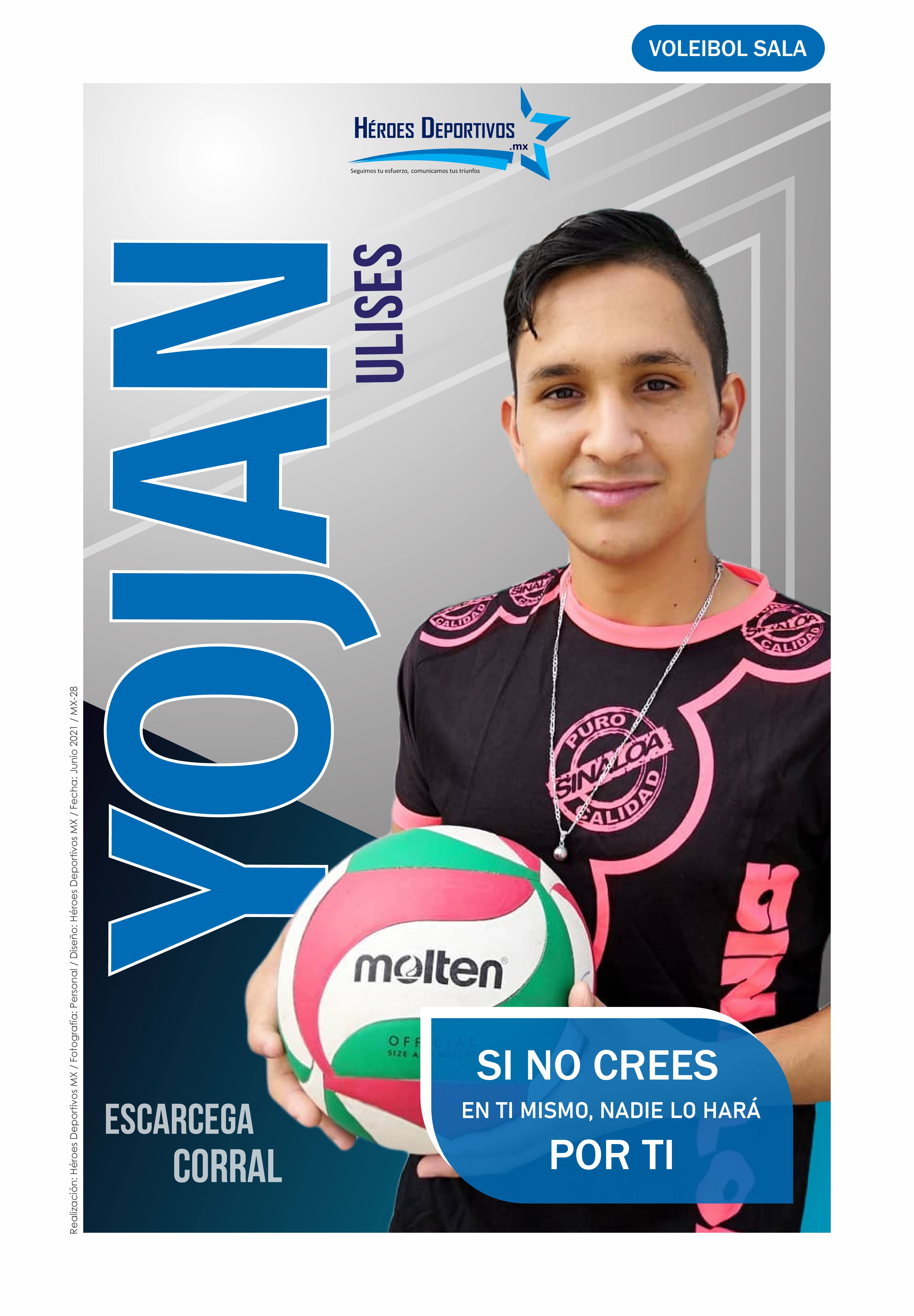 Yojan Ulises Corral Escarcega @ Héroes Deportivos MX